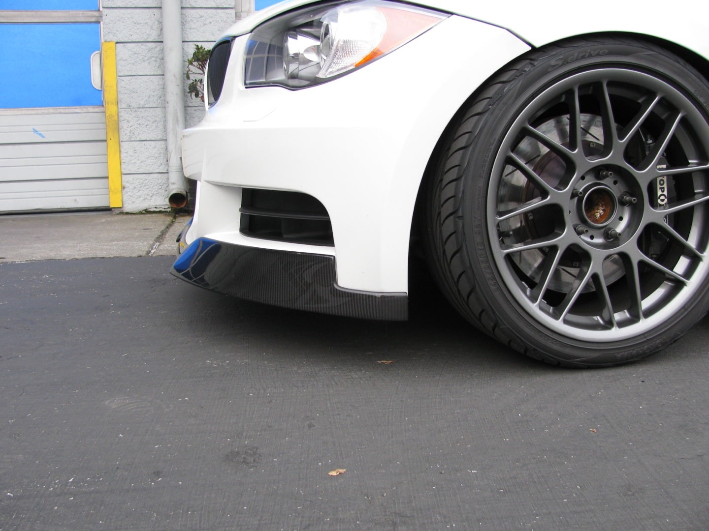 BMW E82 135i Vorsteiner front splitter / lip - brrperformance.com