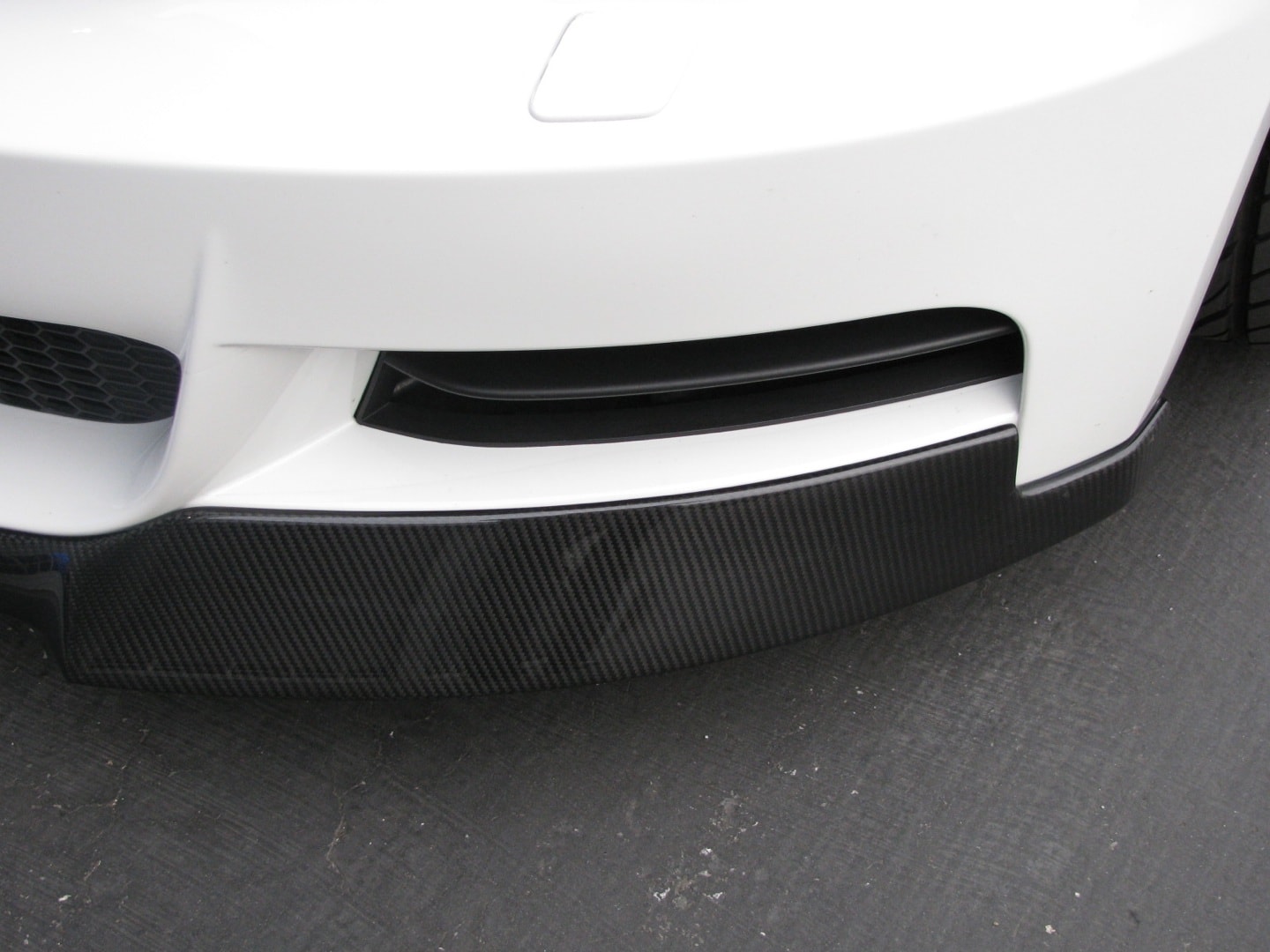 BMW E82 135i Vorsteiner front splitter / lip - brrperformance.com