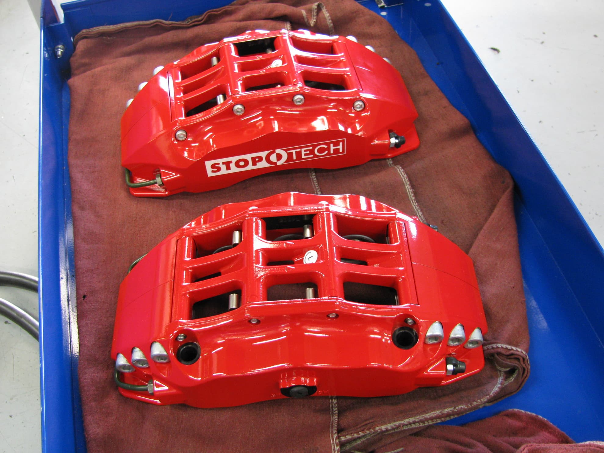 BRR - first with new StopTech BBK for Porsche Cayman S - brrperformance.com