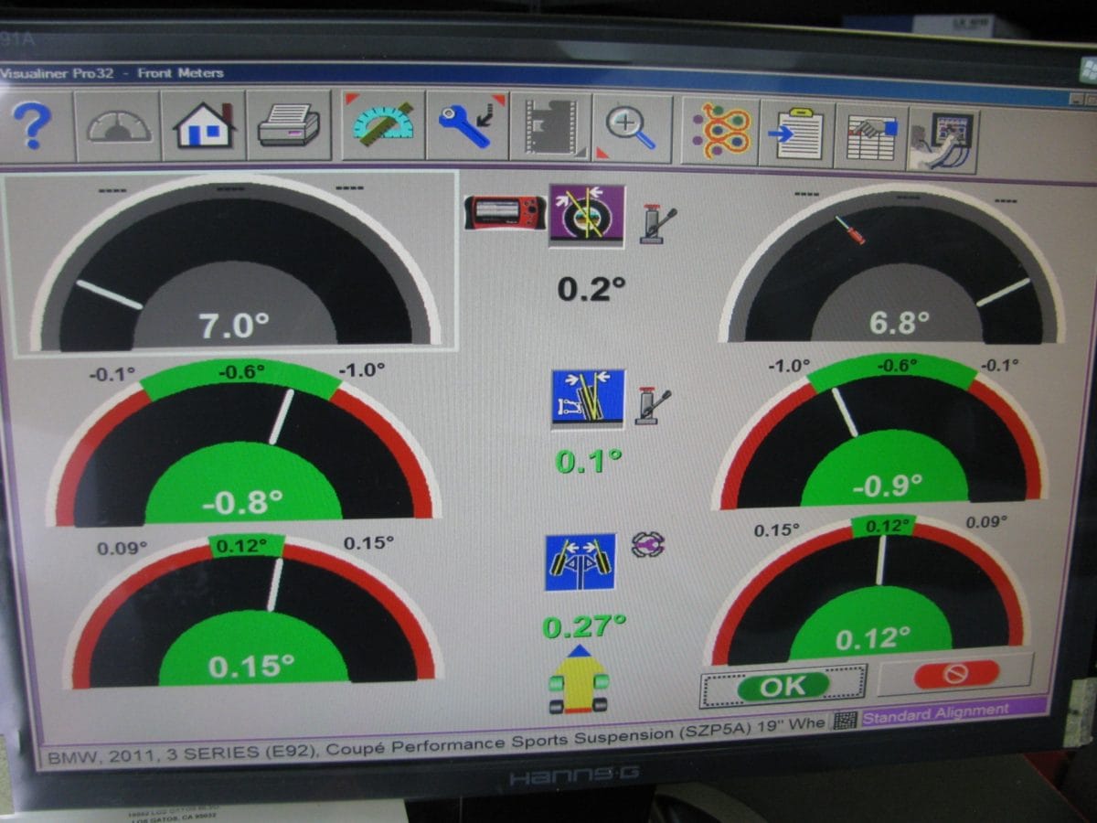 BMW Alignment Service - brrperformance.com